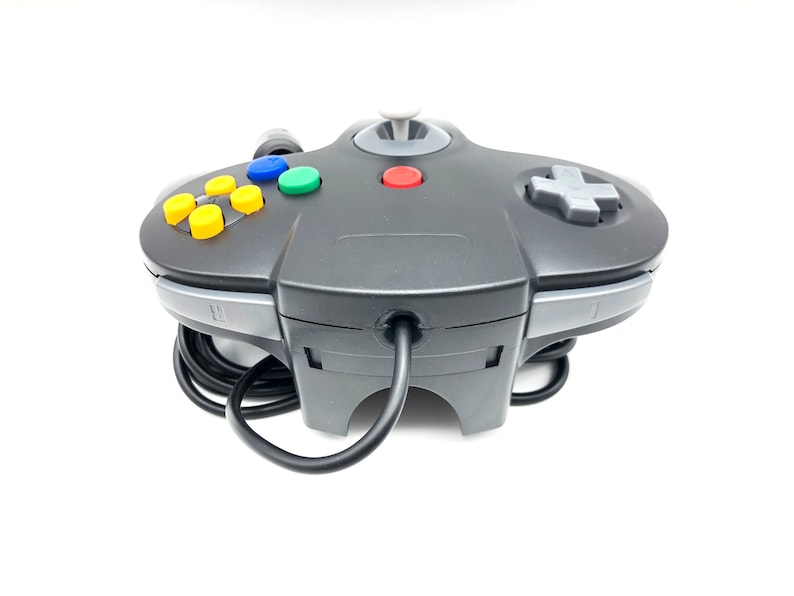 Nintendo 64 Black Controller N64 Gamepad for the original | Etsy
