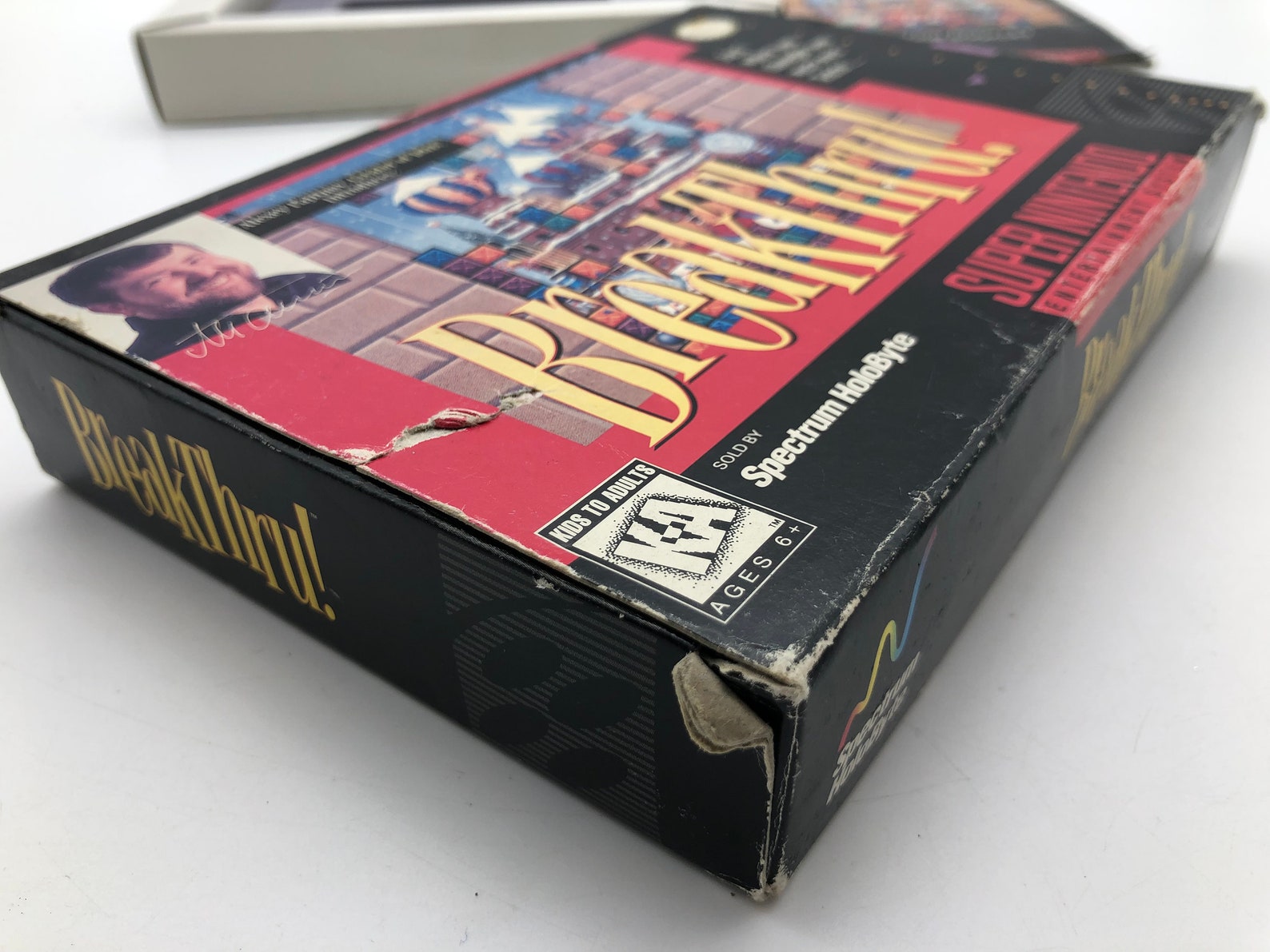 Breakthru super Nintendo System 1994 Complete in Box - Etsy