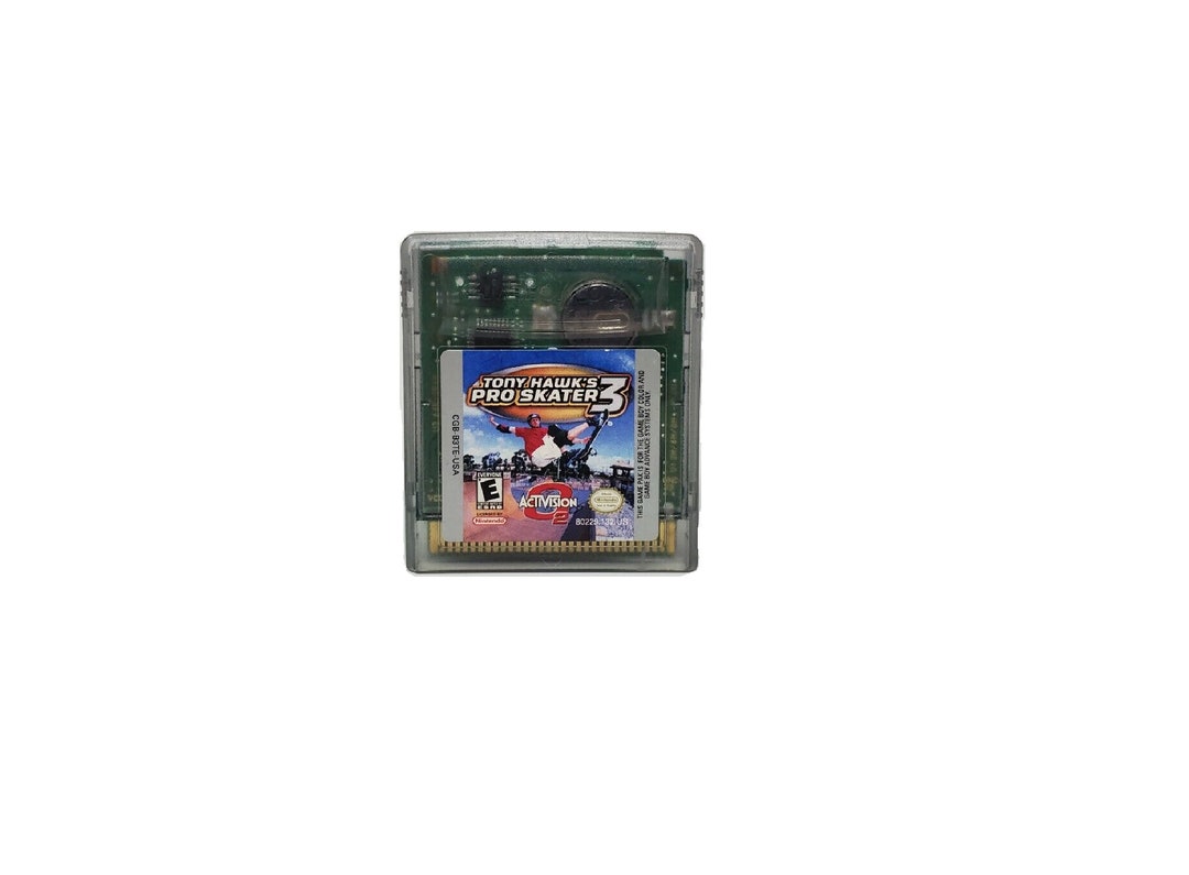 Tony Hawk Pro Skater 3 | Nintendo Game Boy Color | GBC, Gameboy ...