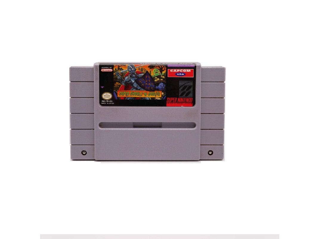 Super Ghouls N Ghosts | Super Nintendo, 1991 | Rare, Side Scroller ...
