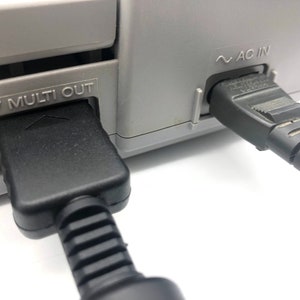 Playstation 1 AV Cable and Electric Cord, Audio and Video Cables ...