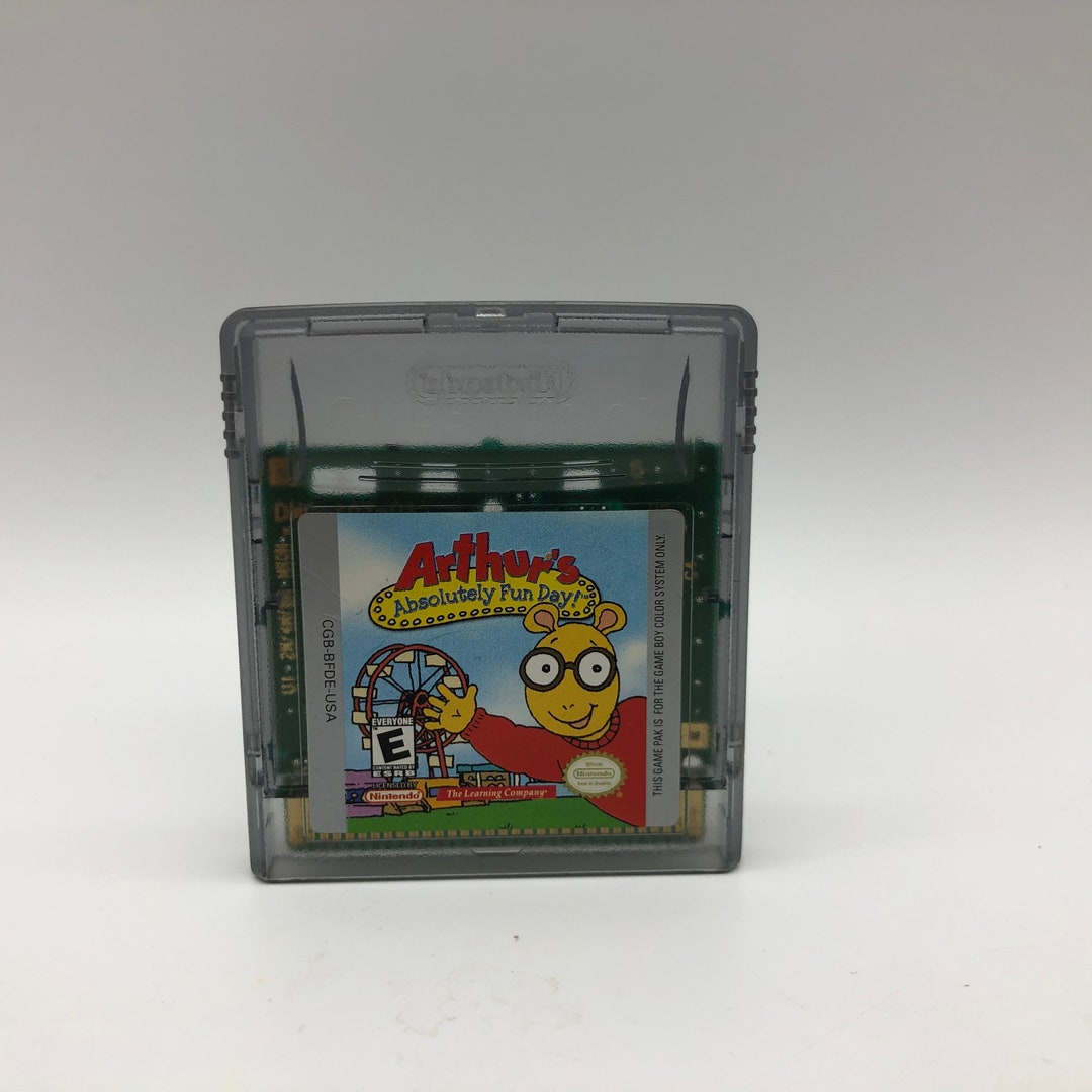 Arthur's Absolutely Fun Day (nintendo Game Boy Color, 2000) Gameboy ...