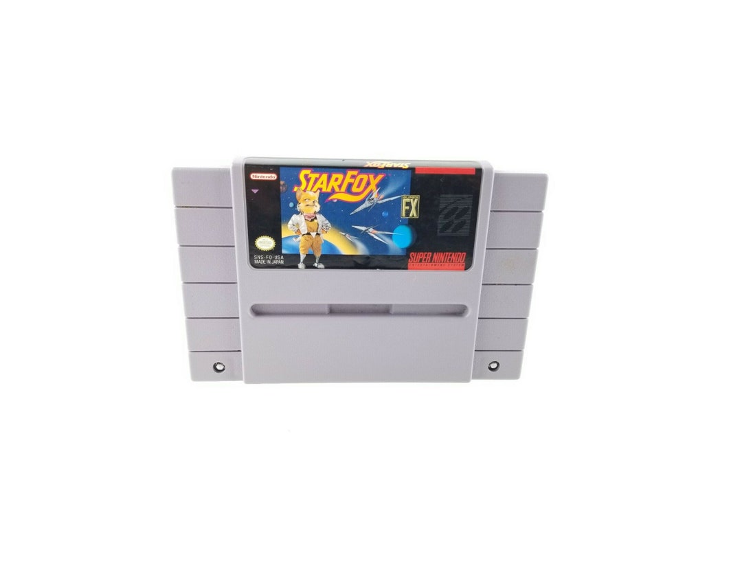 Star Fox, Super Nintendo SNES, 1993 | Super NES | Vintage Video Game ...