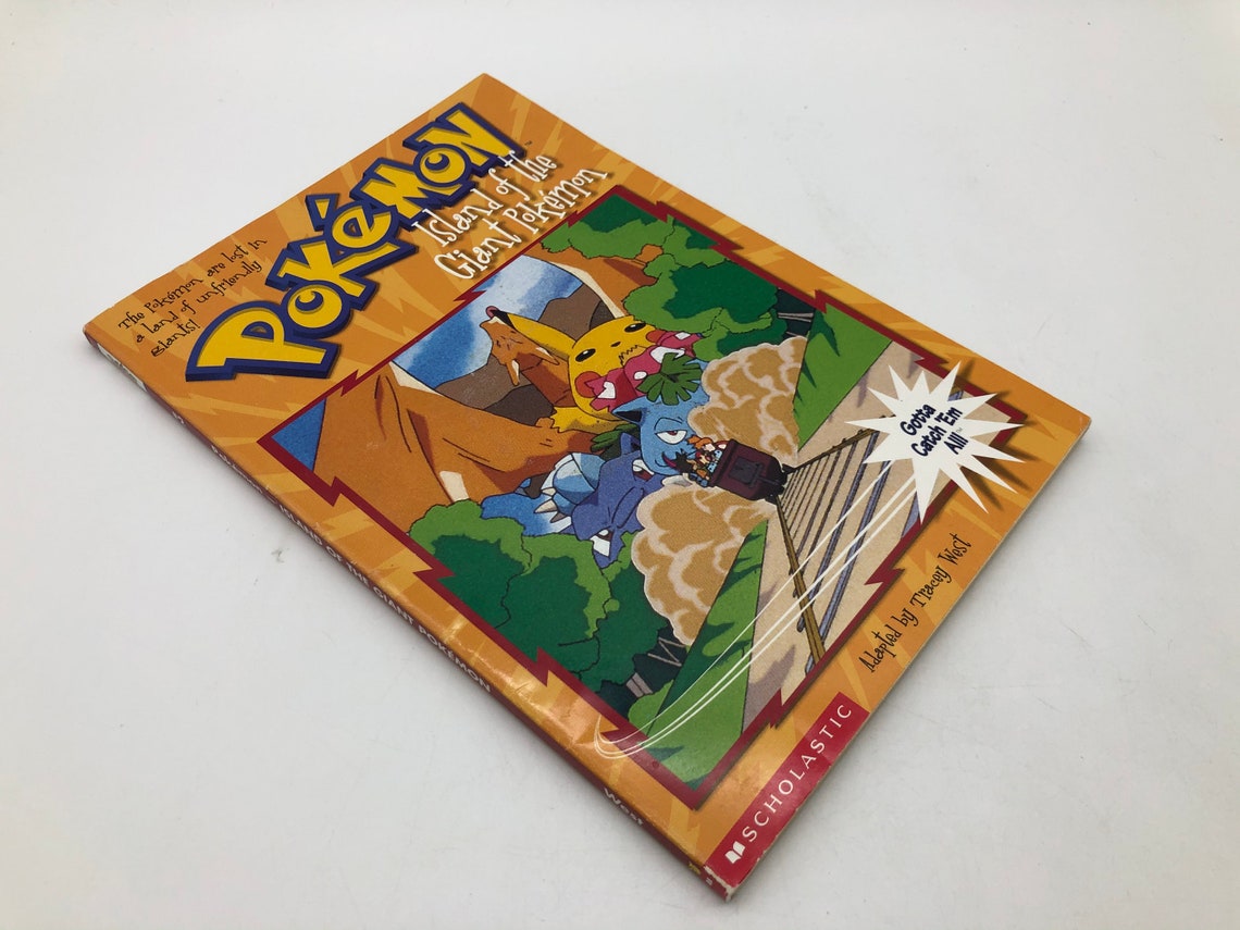 Scholastic Pokemon Book 2 Island of the Giant Pokemon | Etsy