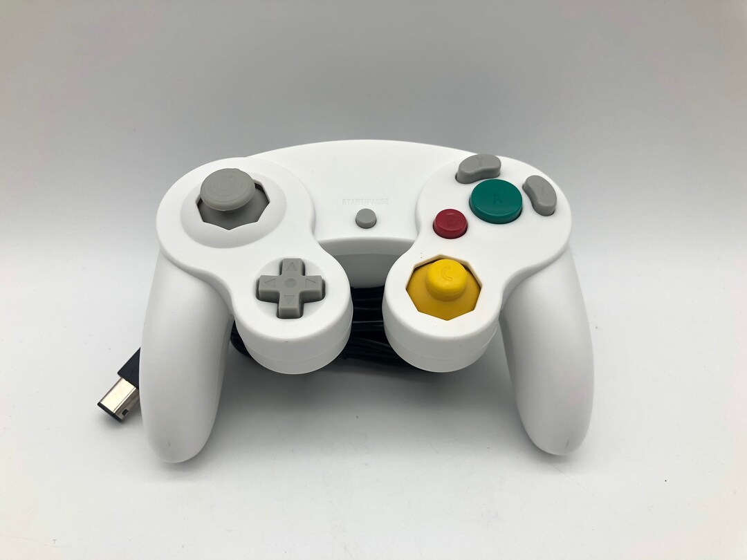Nintendo Game Cube White Classic Controller Gamepad , Gamecube - Etsy