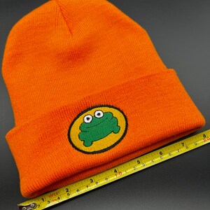 Parappa the Rapper Frog Knitted Beanie Hat, Playstation, Cosplay ...