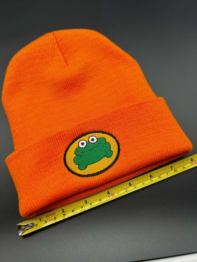 Parappa the Rapper Frog Knitted Beanie Hat Playstation - Etsy