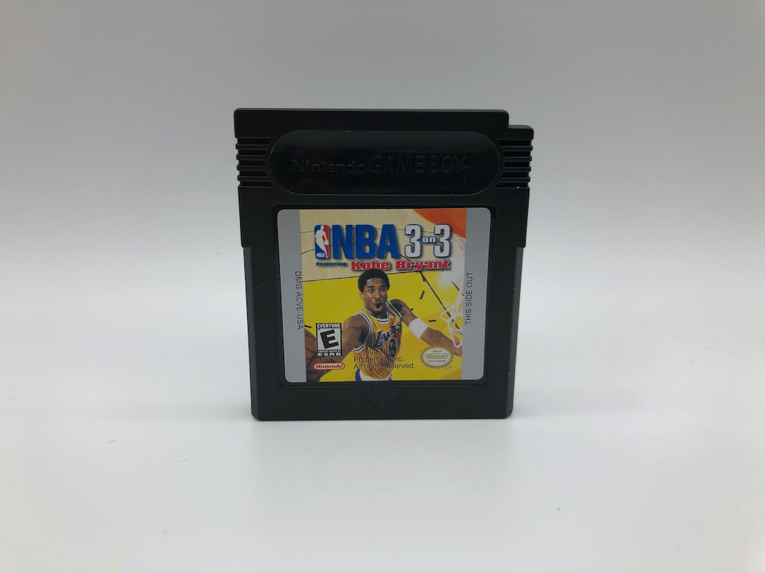 NBA 3 on 3 Featuring Kobe Bryant | Nintendo Game Boy Color, 1999 ...