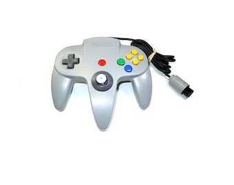 Official Nintendo 64 Black Controller N64 Gamepad for the | Etsy