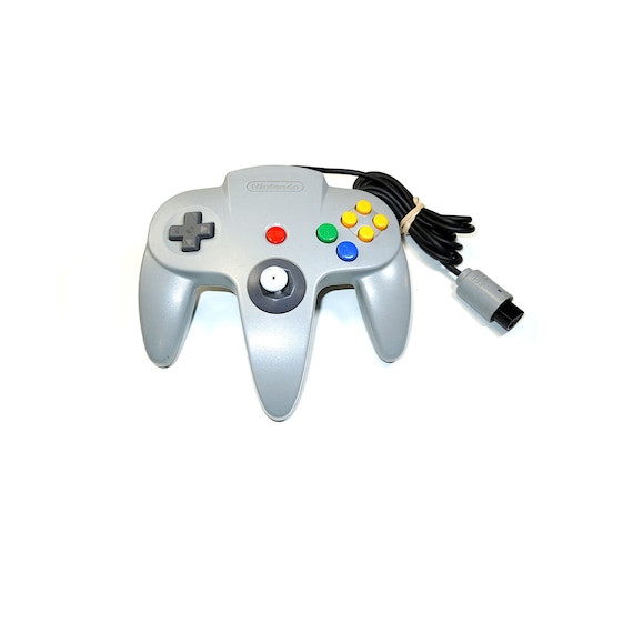 Official Nintendo 64 Gray Controller N64 Gamepad for the | Etsy