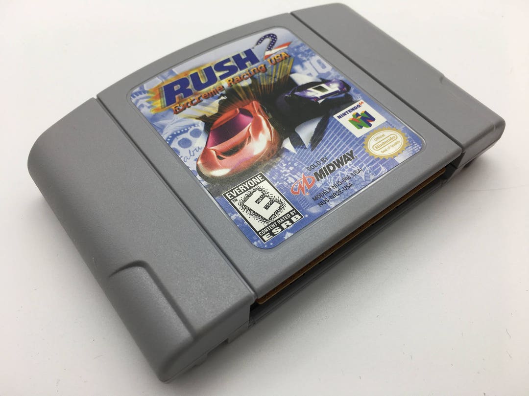 Rush 2: Extreme Racing USA - Nintendo 64 N64 Retro Game - Etsy