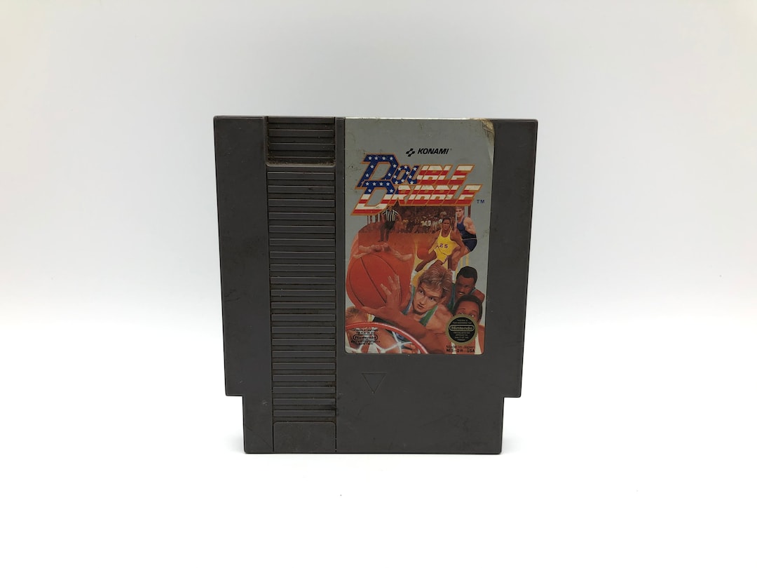 Double Dribble, Basketball by Konami, Nintendo Entertainment System ...