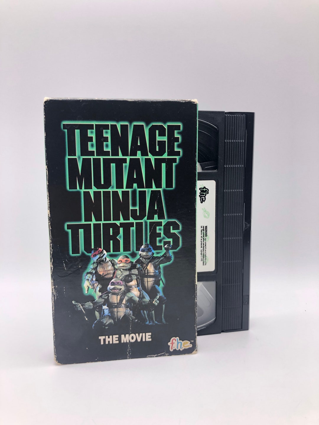 Vintage TMNT the Movie VHS Tape, 1990 - Teenage Mutant Ninja Turtles - Etsy