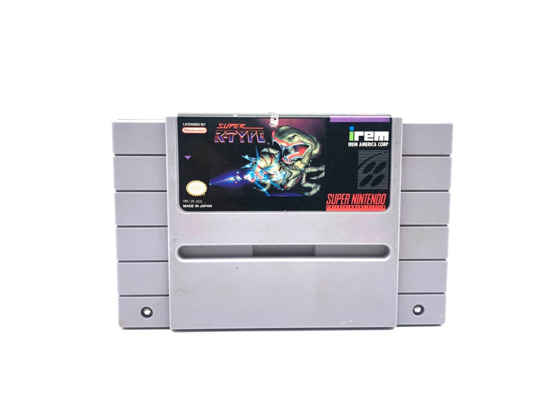 Super R-type super Nintendo Entertainment System SNES 1991 - Etsy