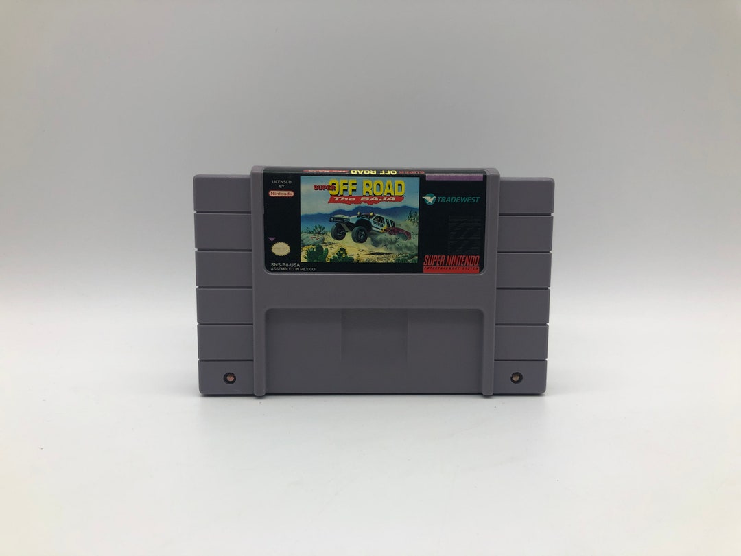Super off Road the Baja: Vintage SNES Racing Game - Etsy
