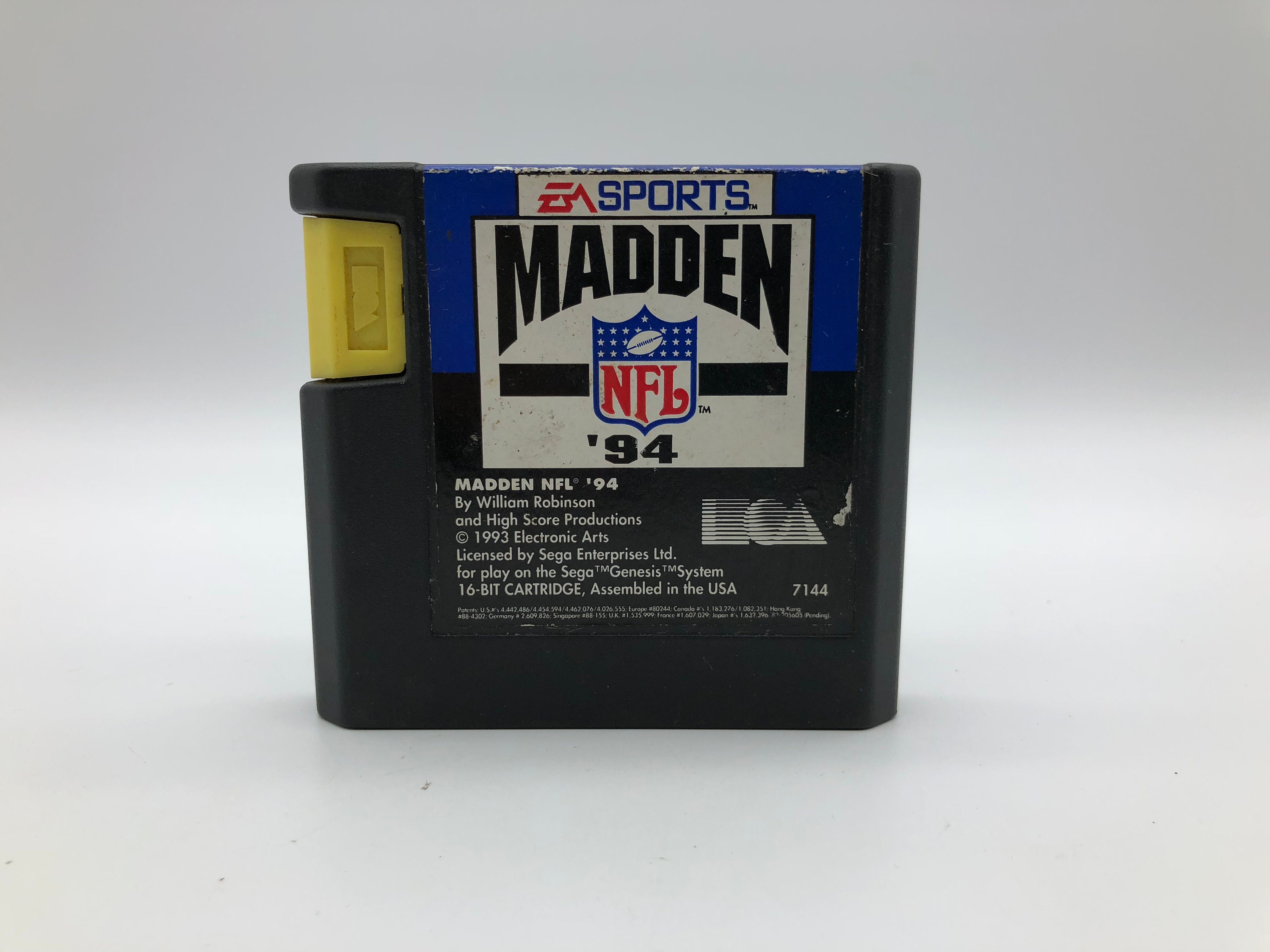 John Madden NFL '94 sega Genesis 1993 Vintage Video - Etsy