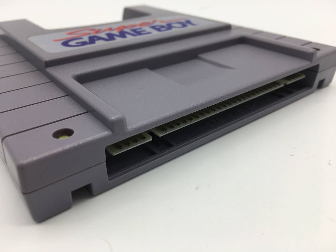 Super Gameboy Cartridge: SNES Game Boy Adapter, Tested - Etsy