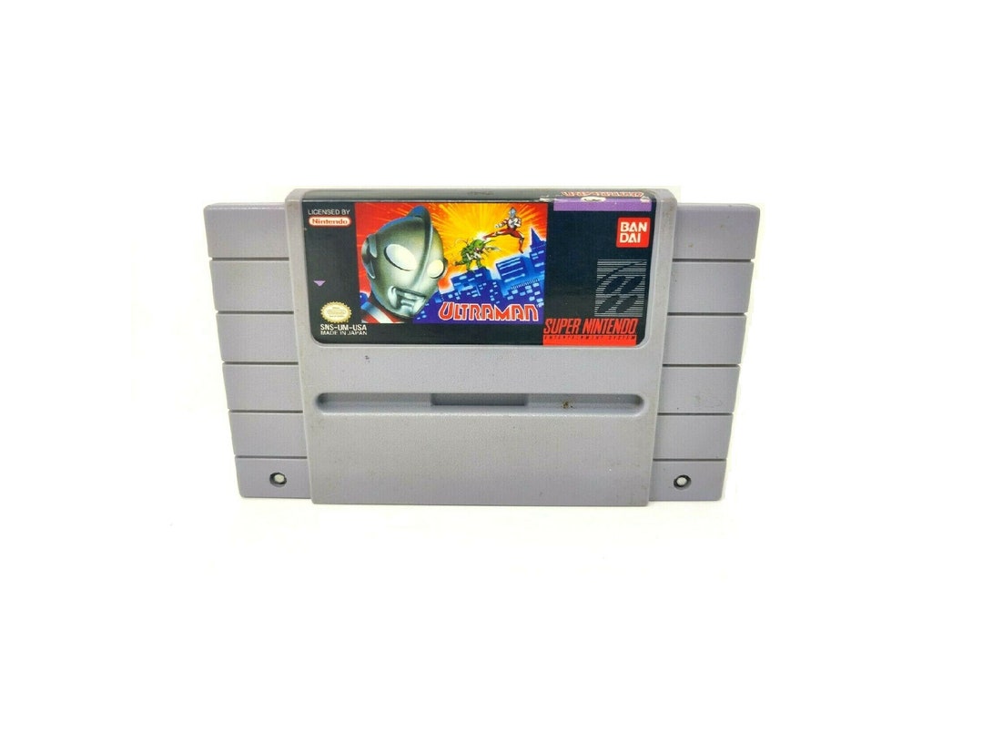Ultraman, 1991 | Super Nintendo Entertainment System SNES | Vintage ...