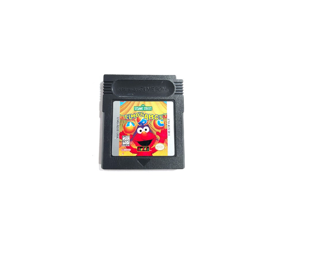 Sesame Street's Elmo's Abcs 1999 | Nintendo Game Boy | Original Video ...