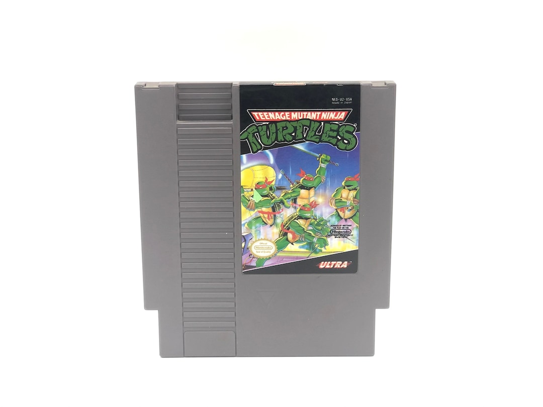 Teenage Mutant Ninja Turtles NES Game (1989) - Etsy