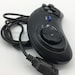 Sega Genesis 6 Button Controller Game Pad, Premium Black With 8 Way ...