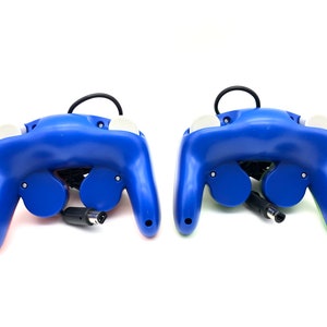 Nintendo Game Cube Red /blue and Green Blue Controller Gift Set, Mario ...