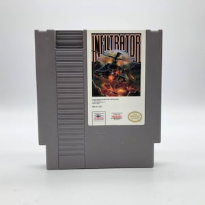 Infiltrator, Nintendo Entertainment System, 1990 | NES, Vintage Video ...