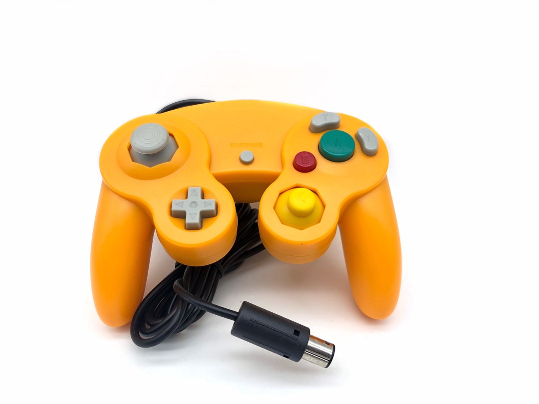 Nintendo Game Cube Orange Controller, Gamecube, Free Shipping - Etsy