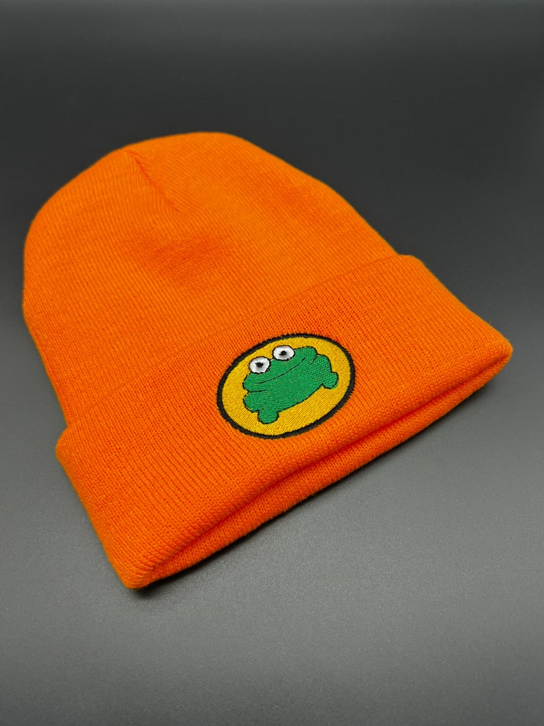 Parappa the Rapper Frog Knitted Beanie Hat Playstation - Etsy