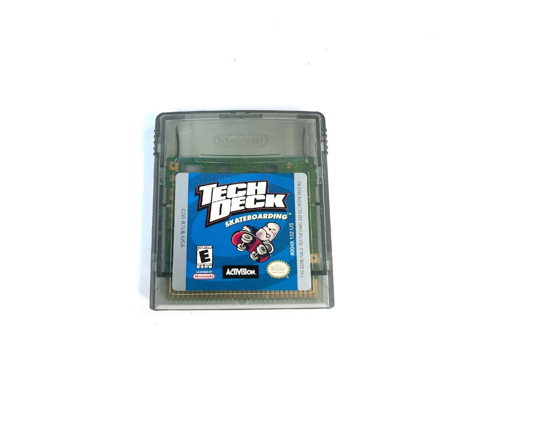Tech Deck 2001 | Nintendo Game Boy Color | Original Video Game ...
