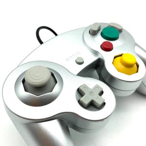 Nintendo Game Cube Silver Classic Controller Gamepad - Etsy