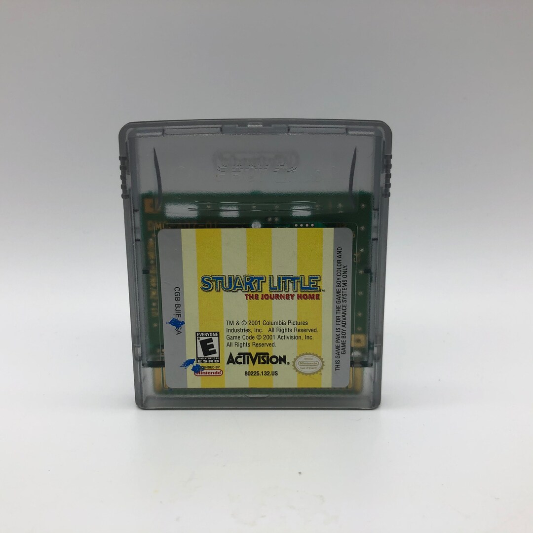 Stuart Little Journey Home | Nintendo Game Boy Color, 2000 | Gameboy ...