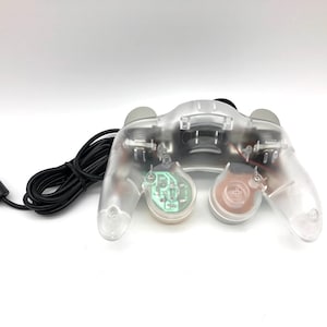 Nintendo Gamecube Controller | Atomic Clear See-thru Controller Gamepad ...