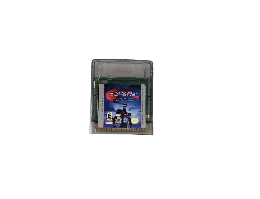 Batman Beyond Return of the Joker, Gameboy Color 2000 | Nintendo Game ...