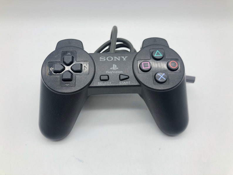 Playstation 1 Controller Black One PS1 1 Original Sony | Etsy