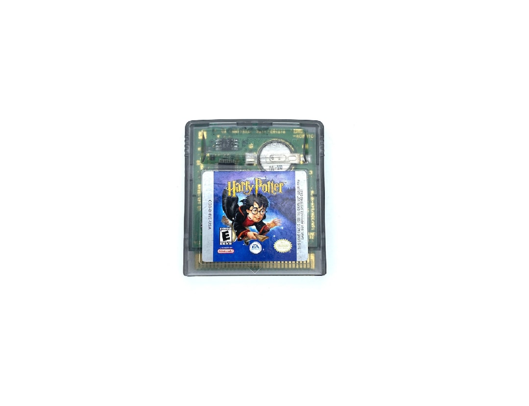 Harry Potter and the Sorcerer's Stone - Gameboy Color Retro Game - Etsy