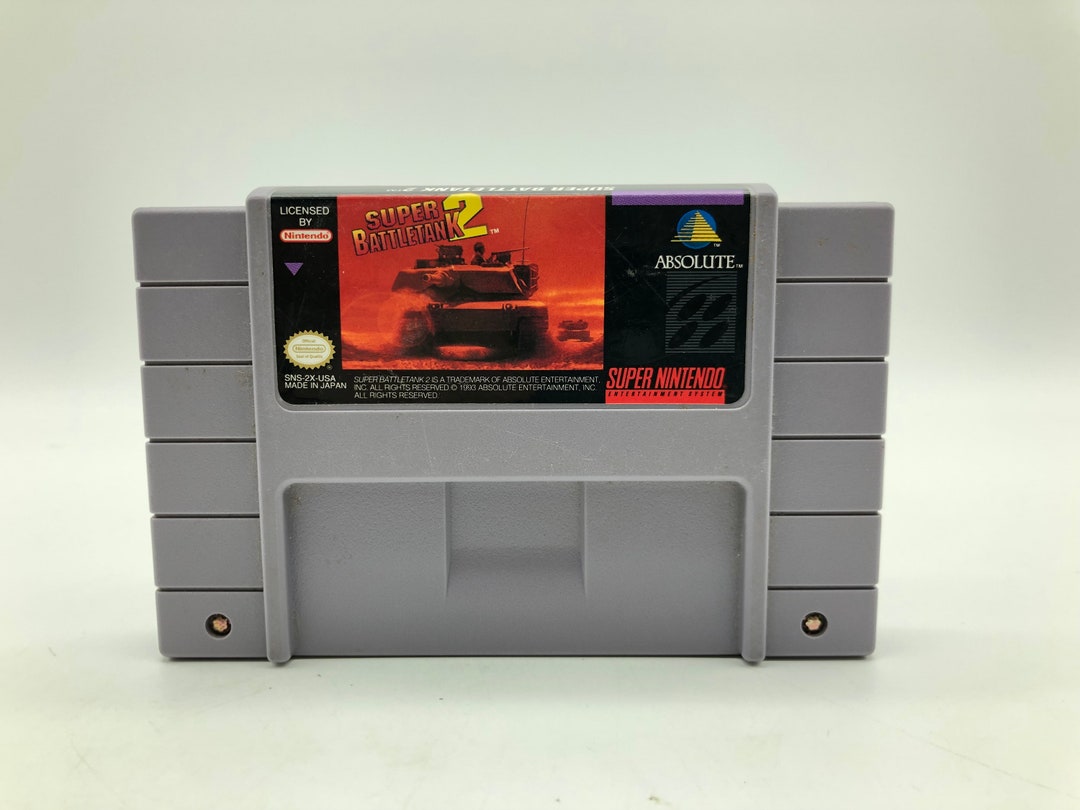 Super Battletank 2 (super Nintendo Entertainment System, 1994) Vintage ...