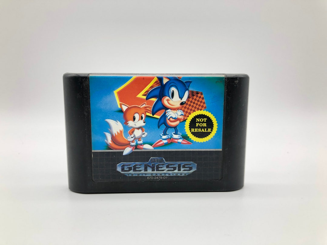 Sonic the Hedgehog 2 | Sega Genesis, 1992 | Original Vintage Video Game ...