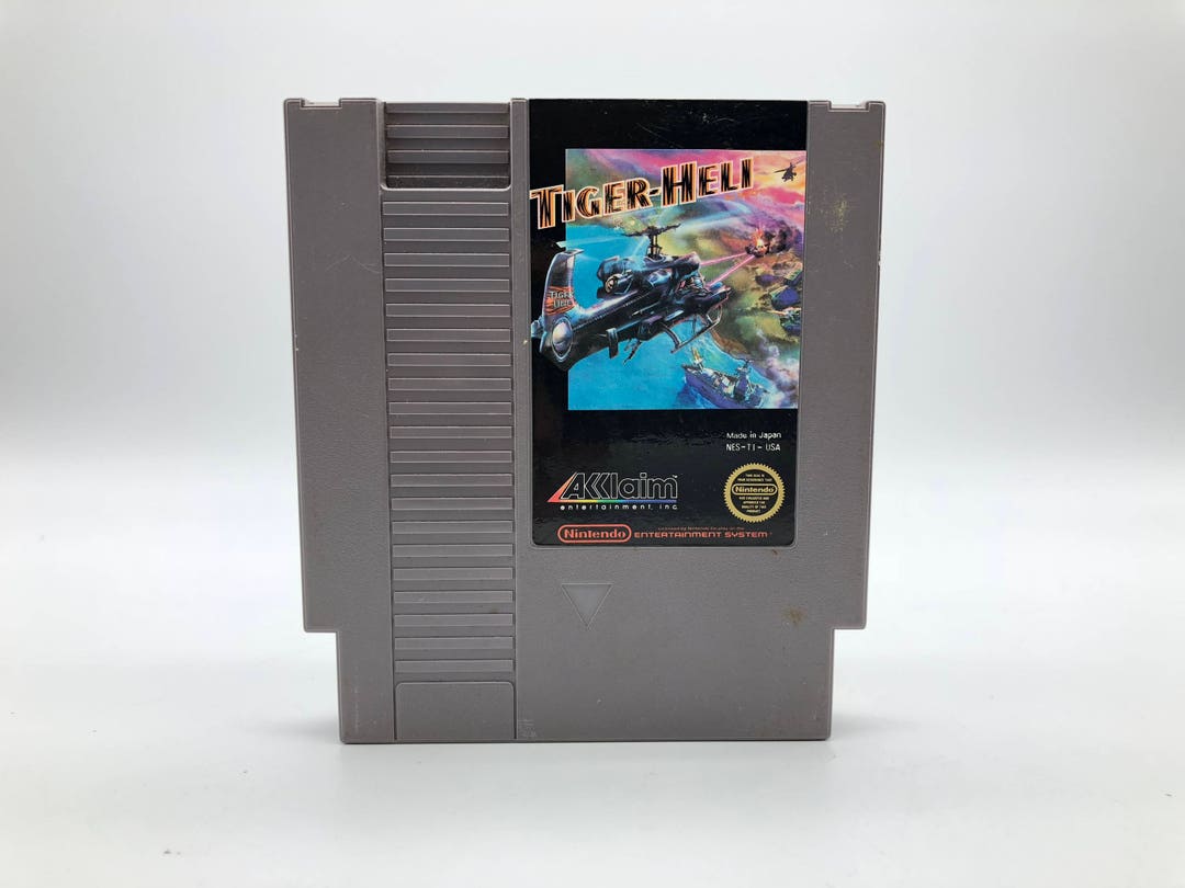 Tiger-heli (nintendo Entertainment System, 1987) NES, Vintage Video ...