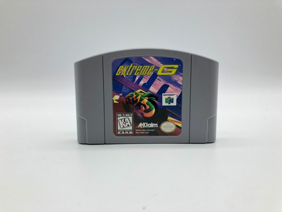 Extreme-g nintendo 64 1997 Vintage Video Game Tested Free | Etsy