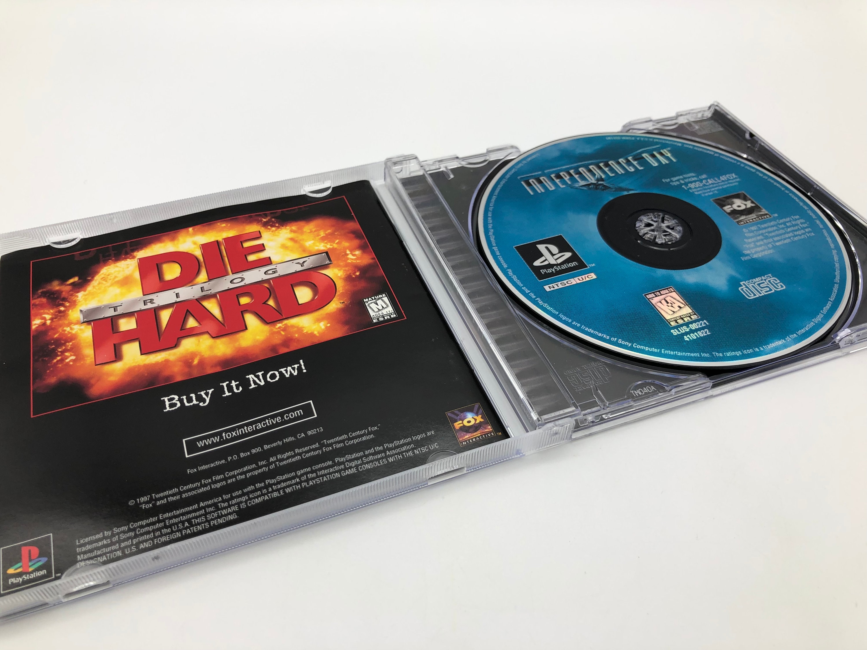 Independence Day (sony Playstation 1, 1997) Complete, Rare, Vintage ...