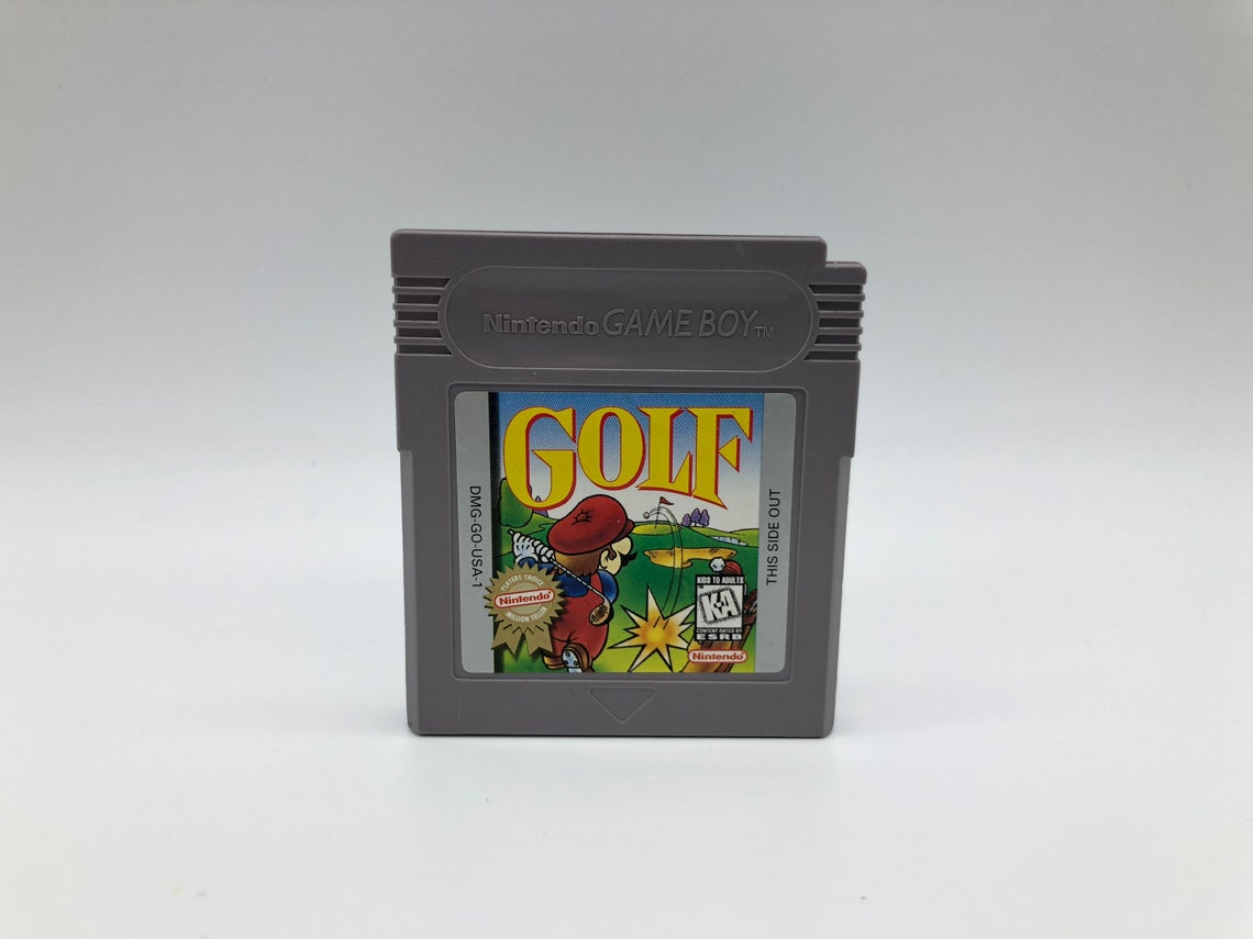 Golf, Nintendo Game Boy, 1990 | RARE, Vintage Video Game, Tested - Etsy