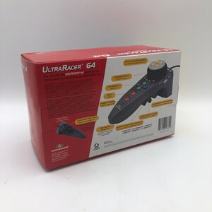 Ultraracer 64 Racing Controller Game Pad (nintendo 64, N64, 1997 ...