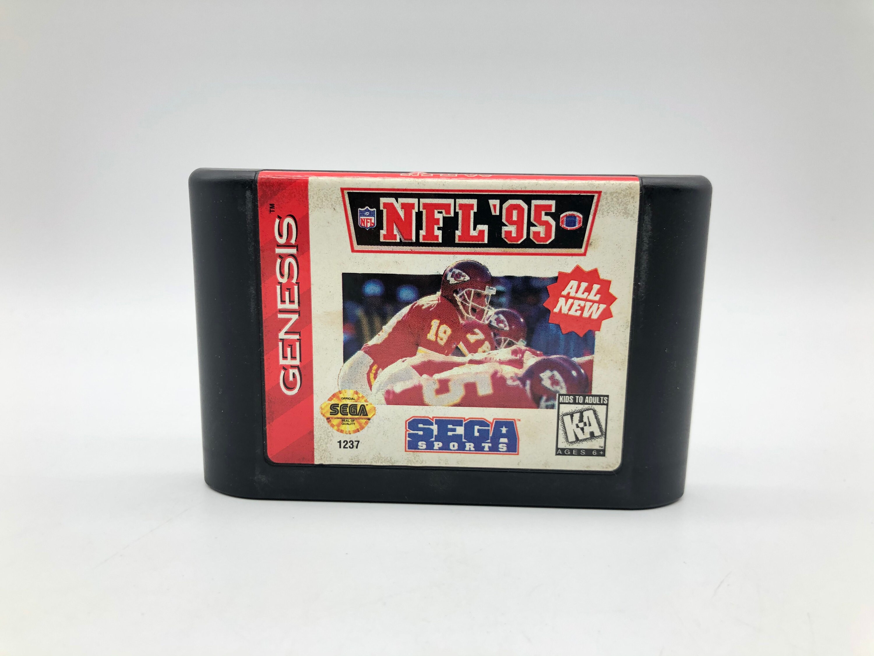 NFL Football '95, Sega Genesis, 1995 | Football, Original Video Game ...