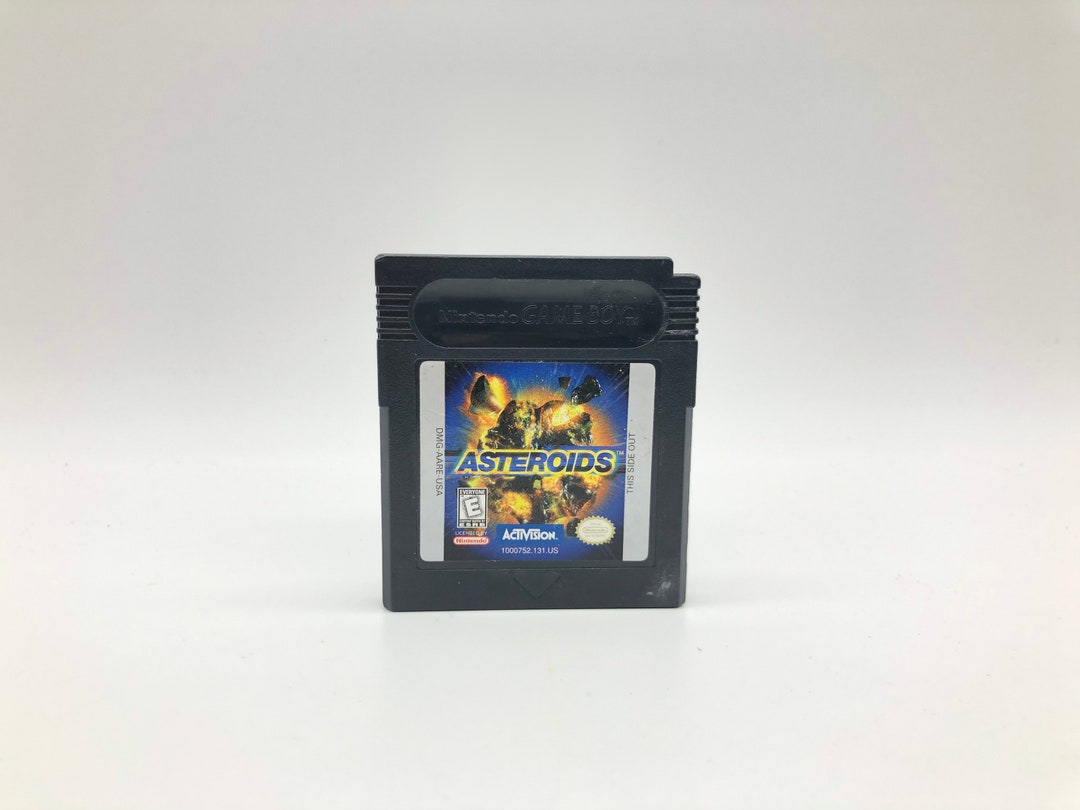 Asteroids Game Boy Color, 1999 | Nintendo Gameboy | Original Video Game ...