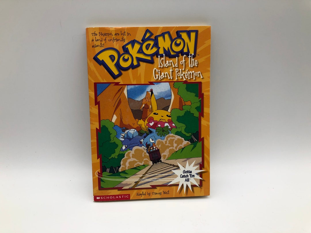 Scholastic Pokemon Book # 2, Island of the Giant Pokemon, Vintage ...