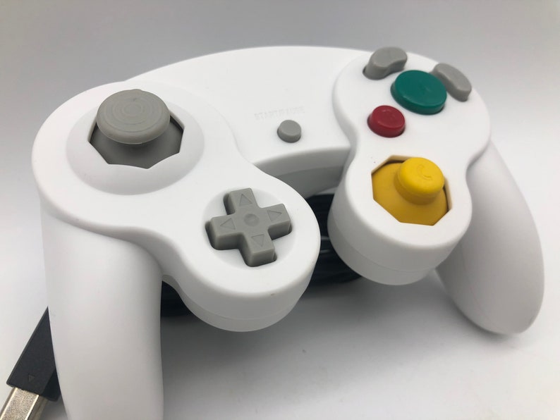 Nintendo Game Cube White Classic Controller Gamepad | Etsy