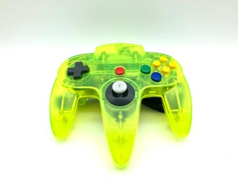 Extreme Green N64 Controller - Etsy Singapore