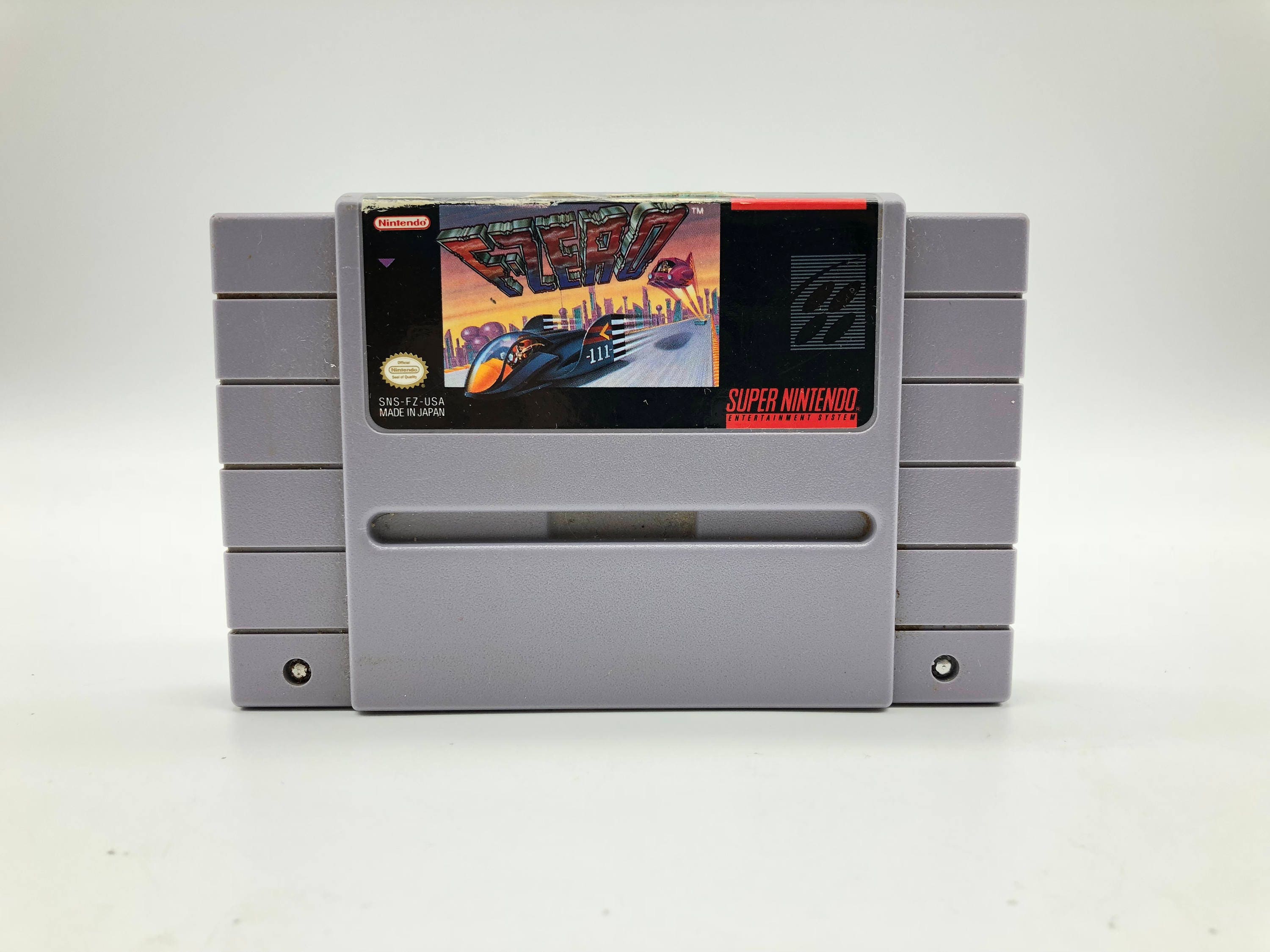 F-zero super Nintendo Entertainment System 1991 SNES - Etsy UK