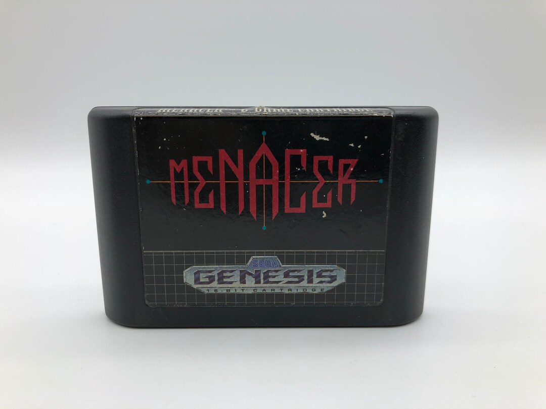 Menacer 6-Game Cartridge Sega Genesis, 1992 Jeu vidéo vintage, Testé ...